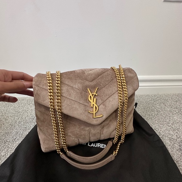 Yves Saint Laurent | Bags | Ysl Loulou Small In Quilted Suede | Poshmark